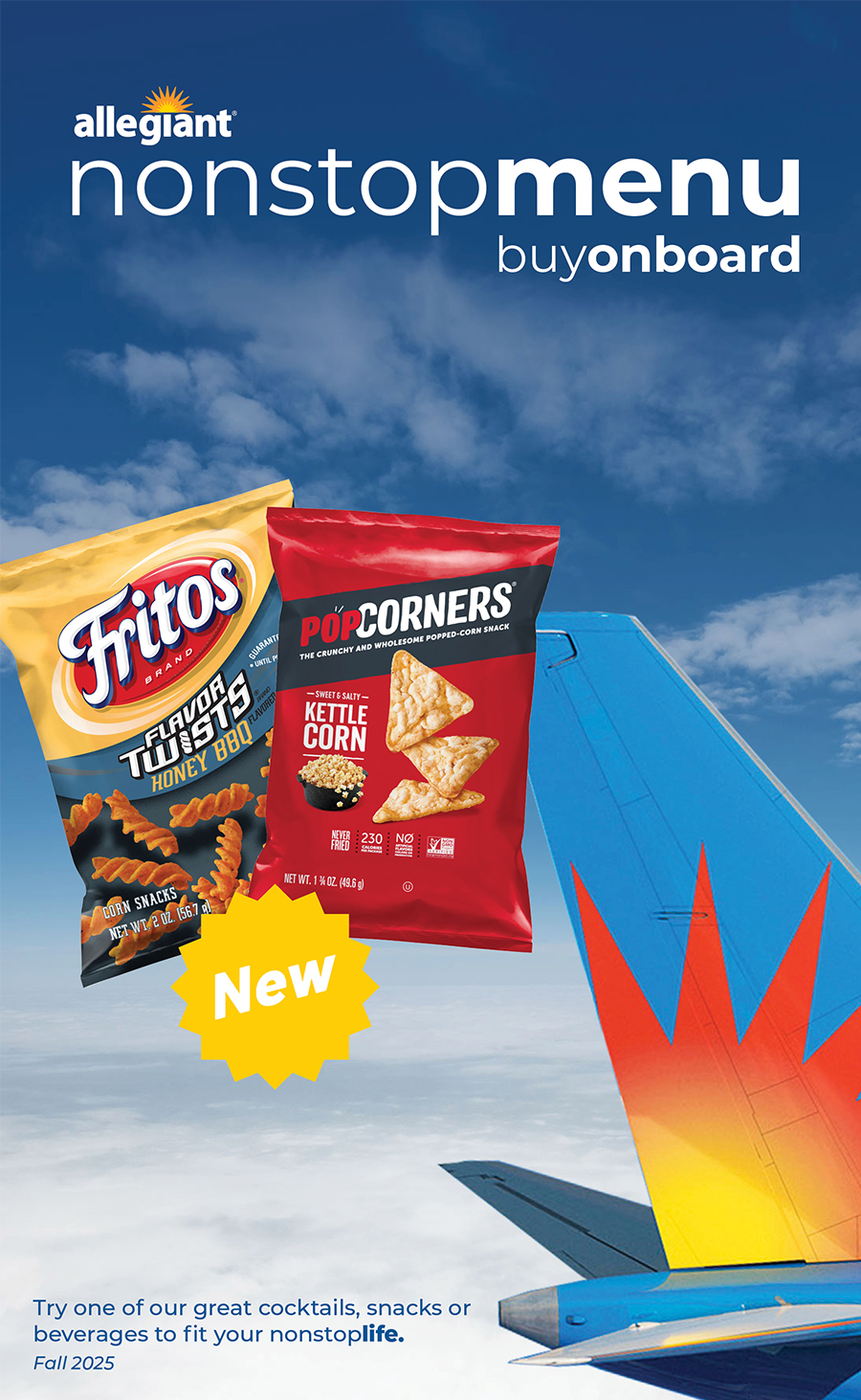 Travel Info | In-Flight Refreshments & Services | Allegiant®