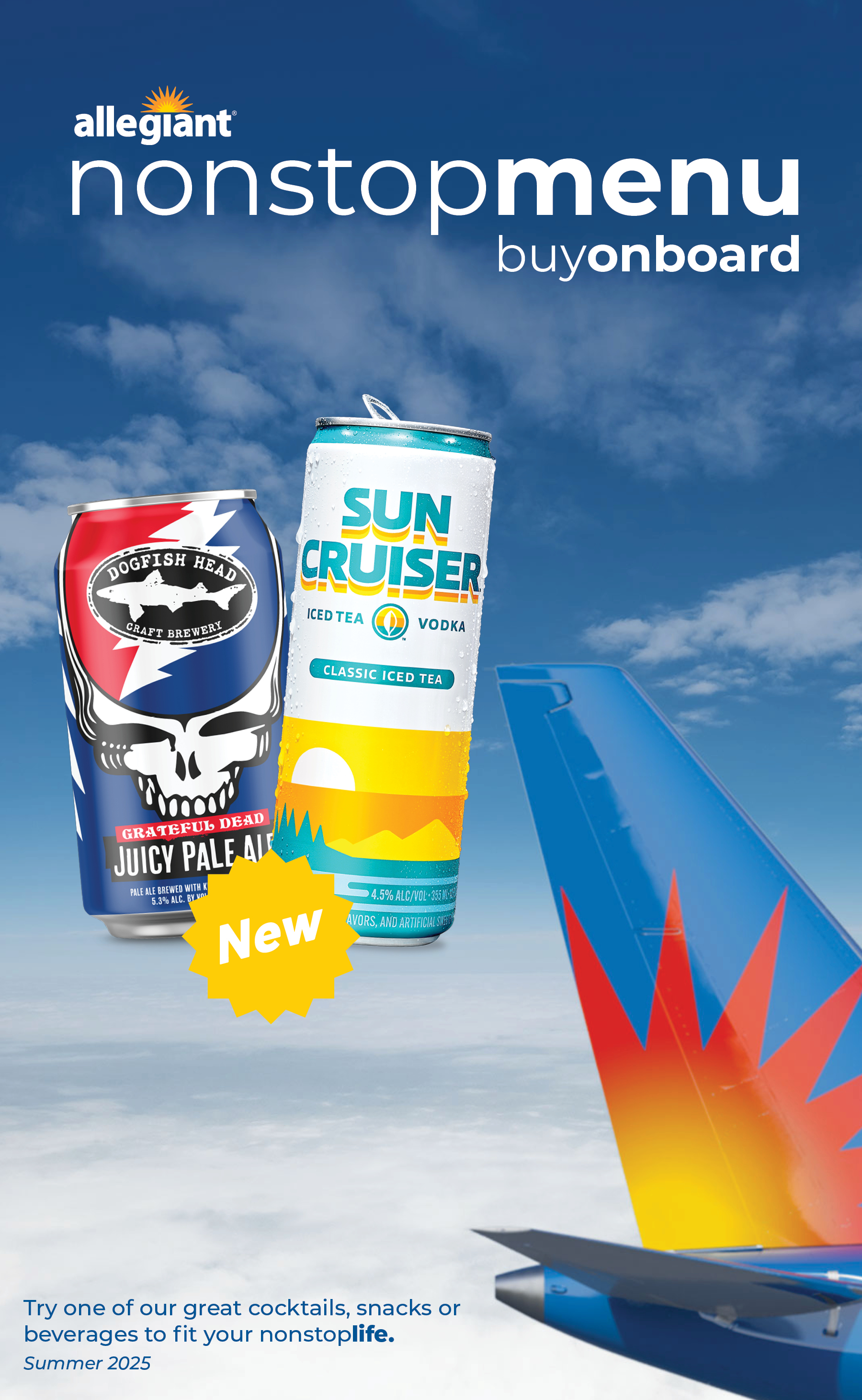 Travel Info | In-Flight Refreshments & Services | Allegiant®